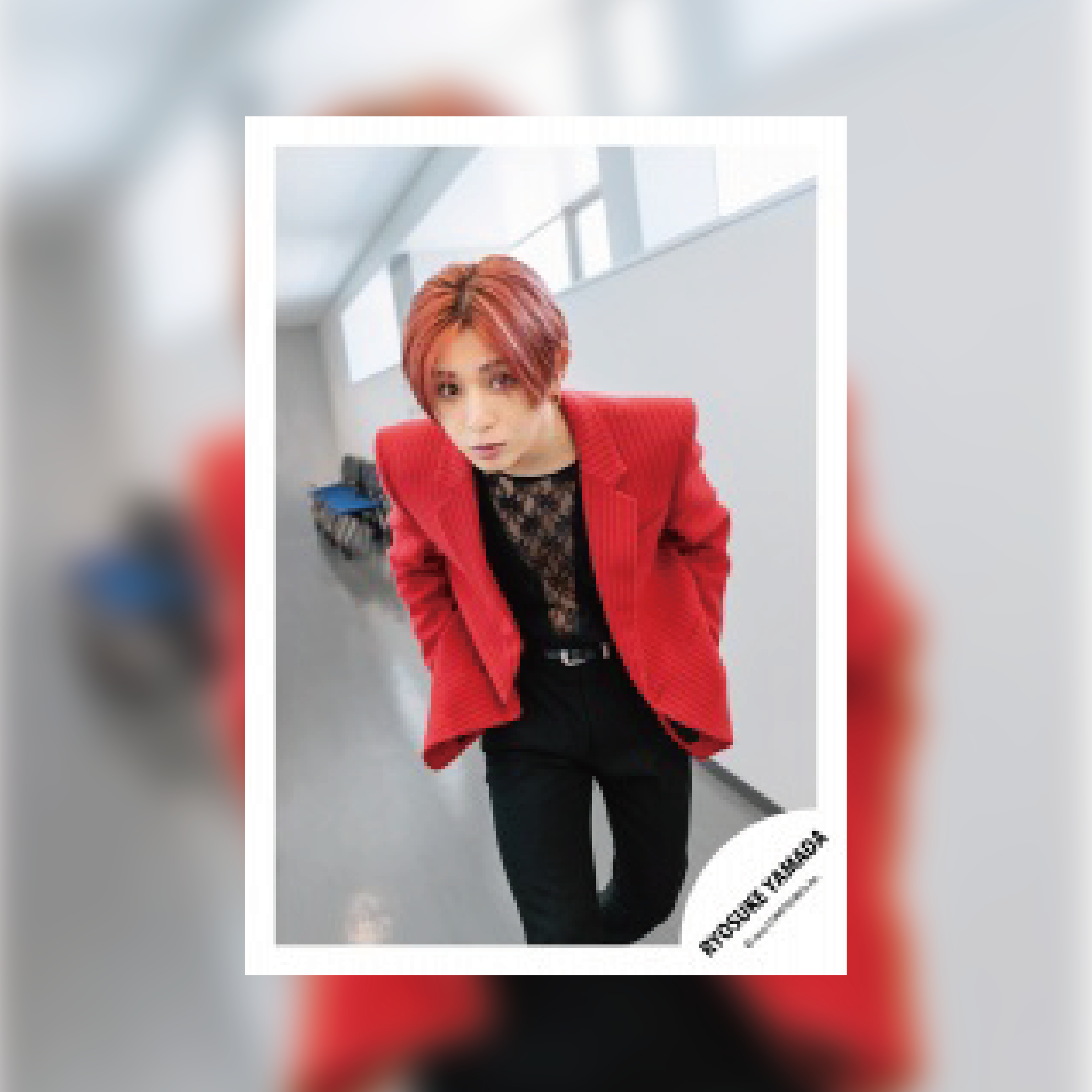 Ryosuke YAMADA Album「RED」MV & jacket photo off-shot – FAMILY CLUB.STORE GLOBAL